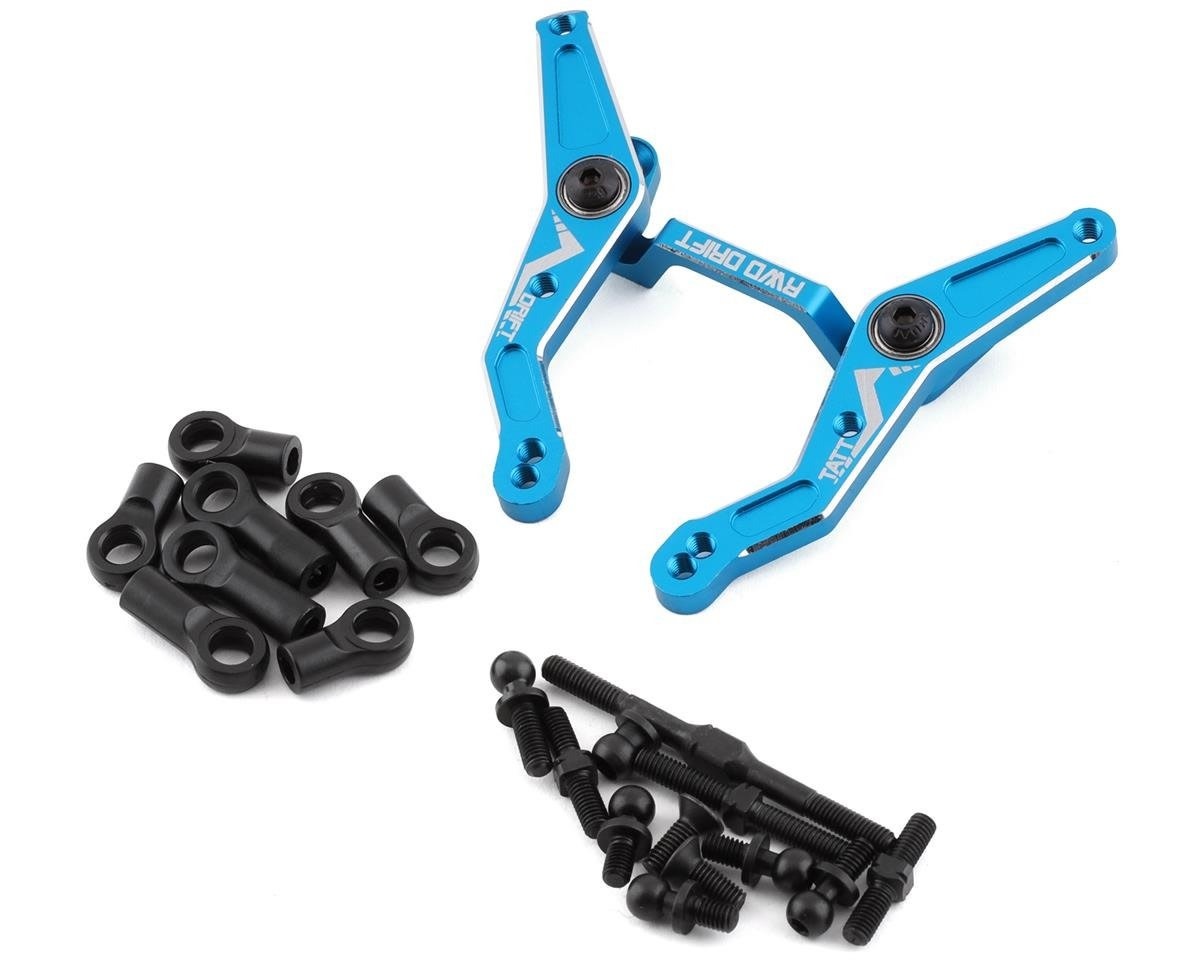 YEA-TATT-014BU TAMIYA TT-02 RWD ALUMINUM STEERING RACK (BLUE) - My ...