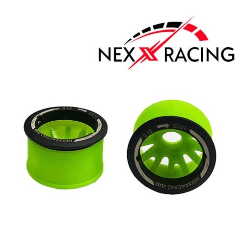 NX-USA-EVO-F-0-GR MINI-Z RWD "JUD" EVO FRONT THREADED SIDE-WALL CARBON ...