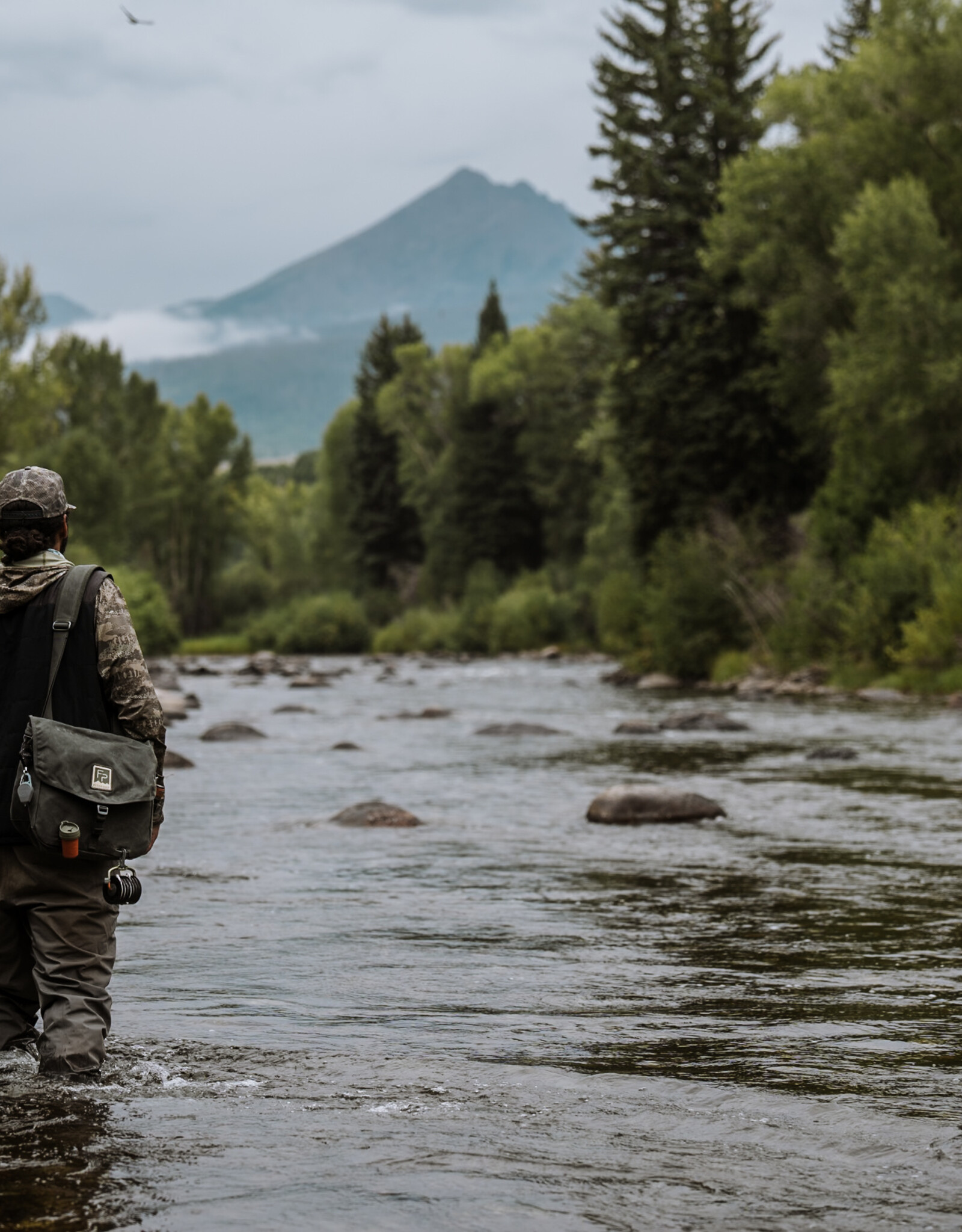 Lodgepole Fishing Satchel: Duskwood - Home