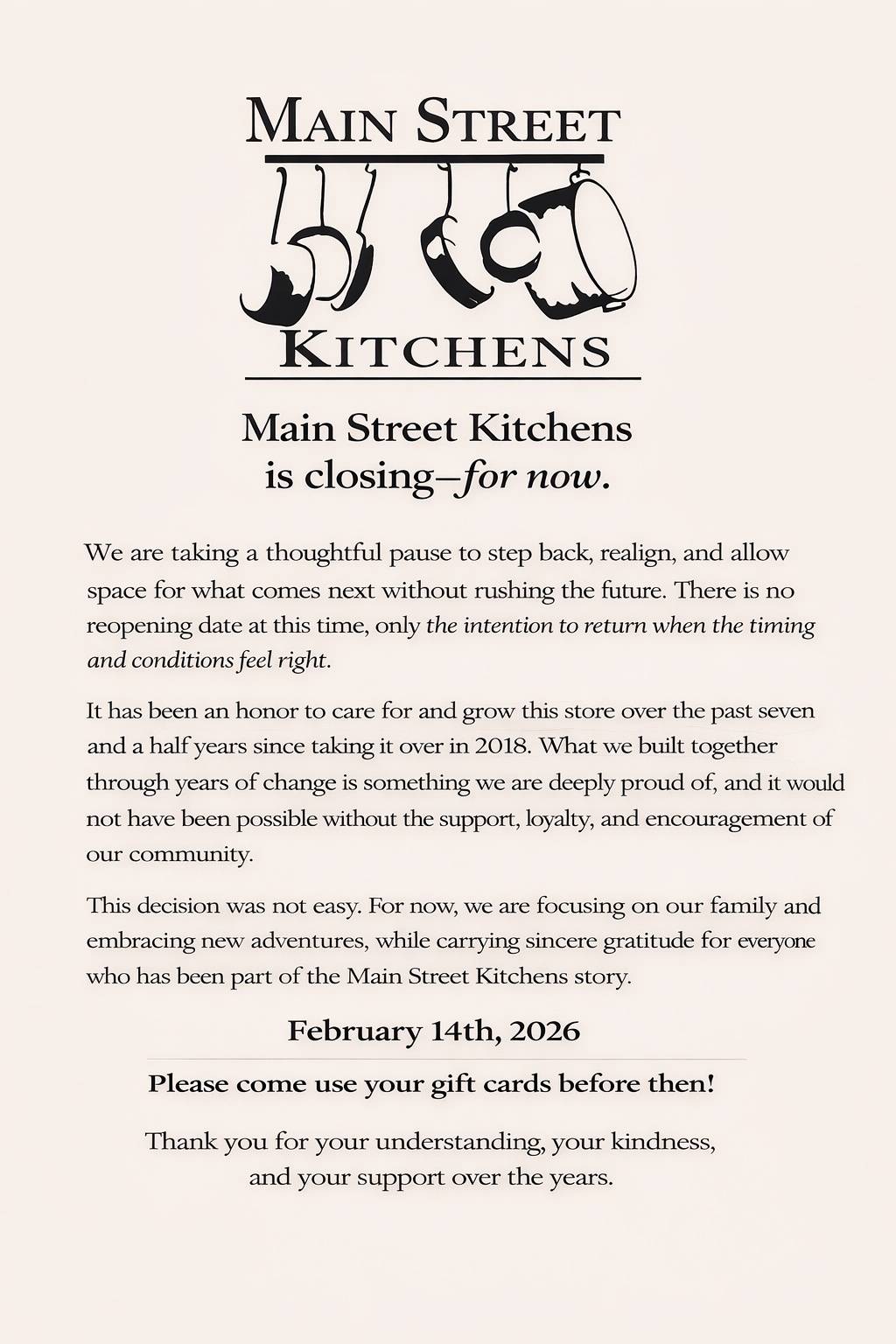 Main Street Kitchens - Main Street Kitchens
