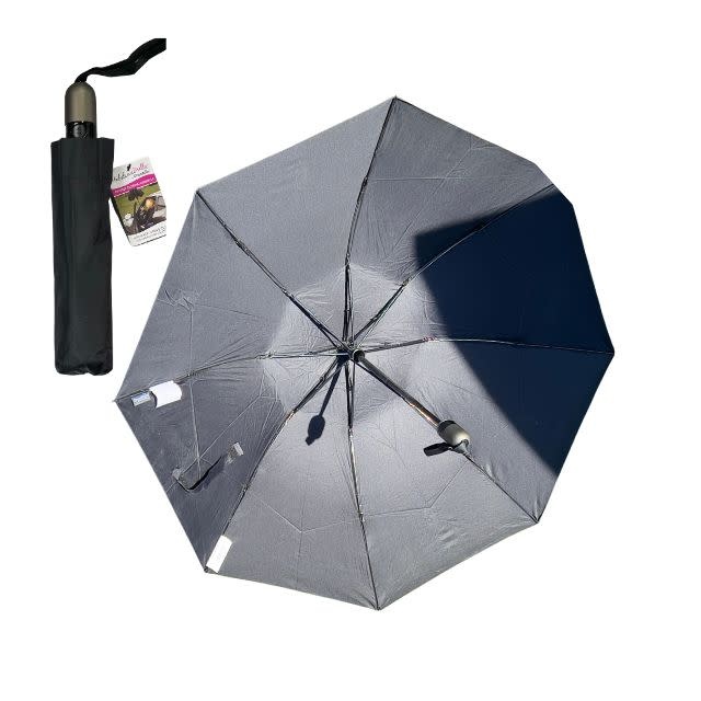 Shedrain 47in AO/AC Compact Umbrella - Black - Christopher's Gifts ...