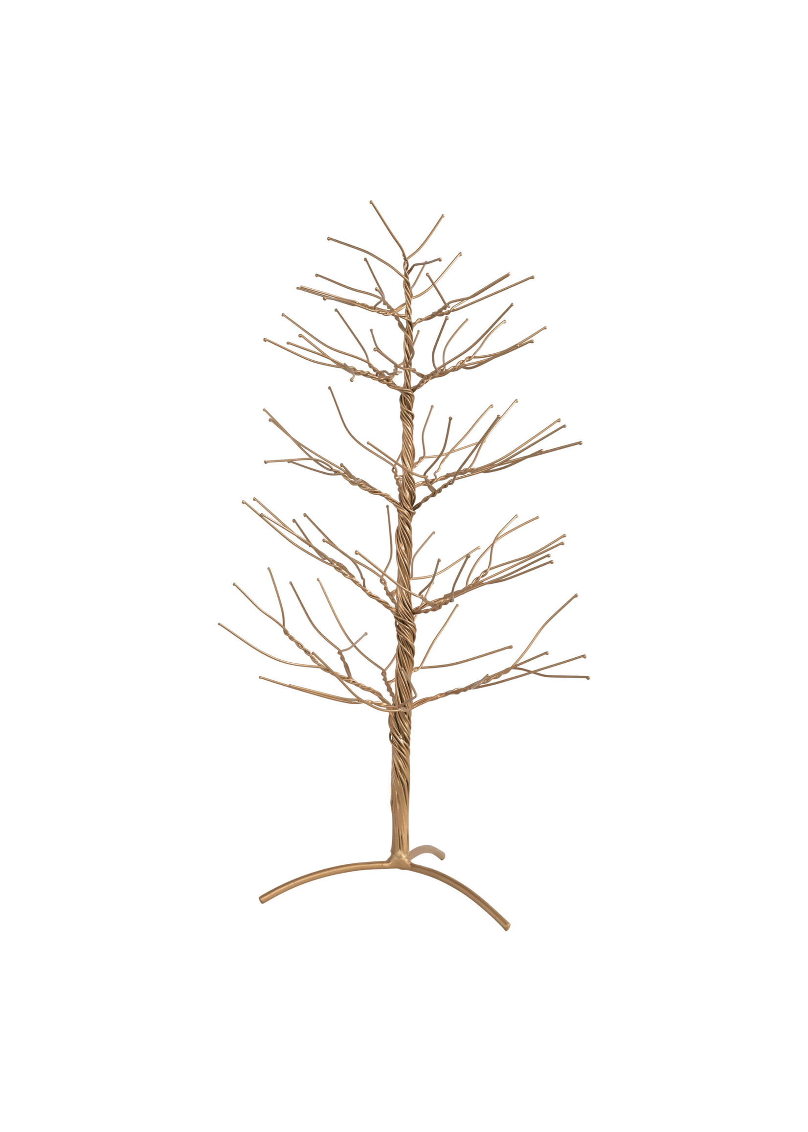 Creative Co-Op Metal Folding Tree, Gold - Oak & Willow