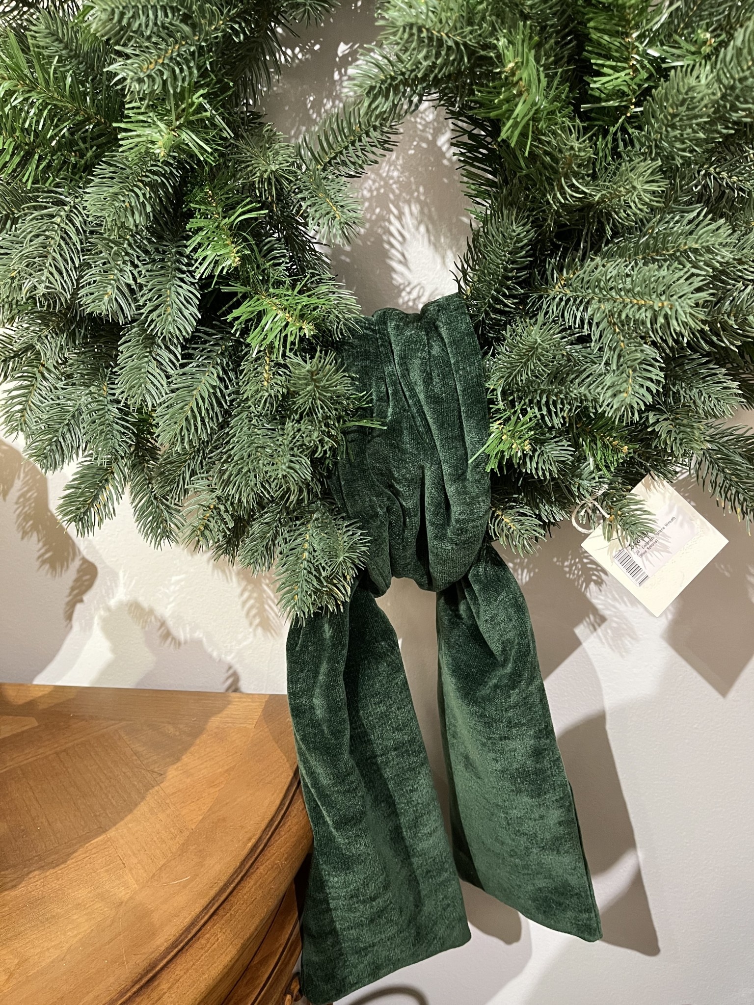 Oak & Willow Green Velvet Sash - Oak & Willow