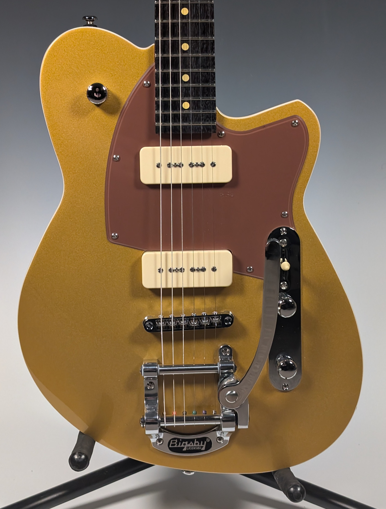 Reverend Charger 290 Bigsby, Venetian Gold - Twin House Music