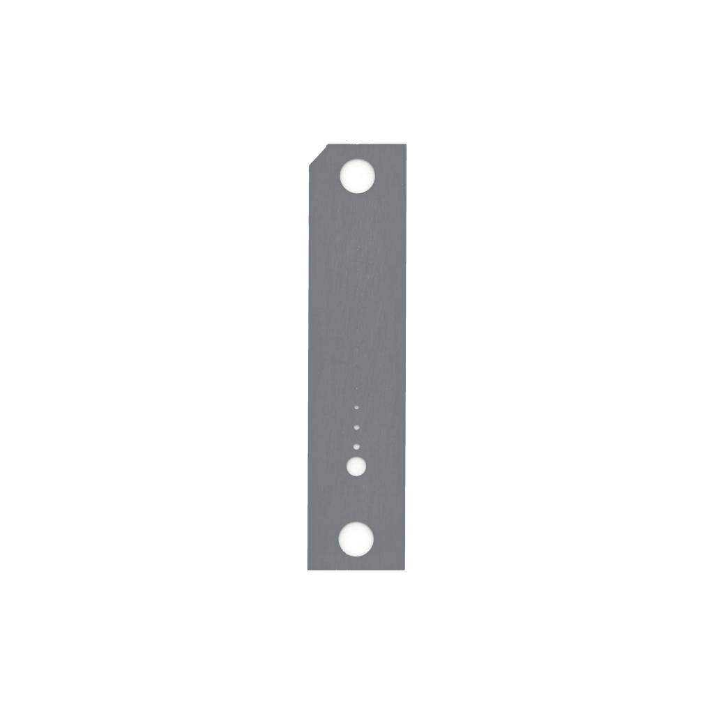 Aperture strip for FEI Magnum FIB column, 2R #3 - Applied Beams LLC