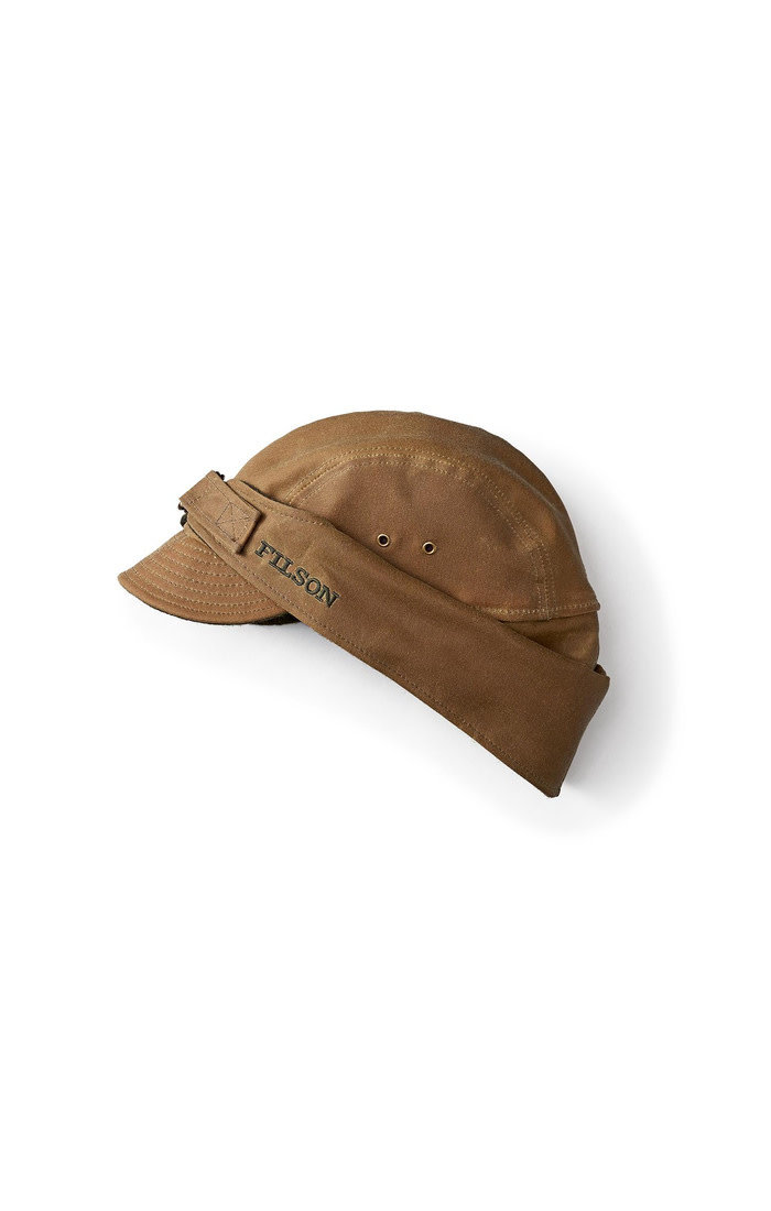 Tin Cloth Wildfowl Hat: DarkTan - Riverwood