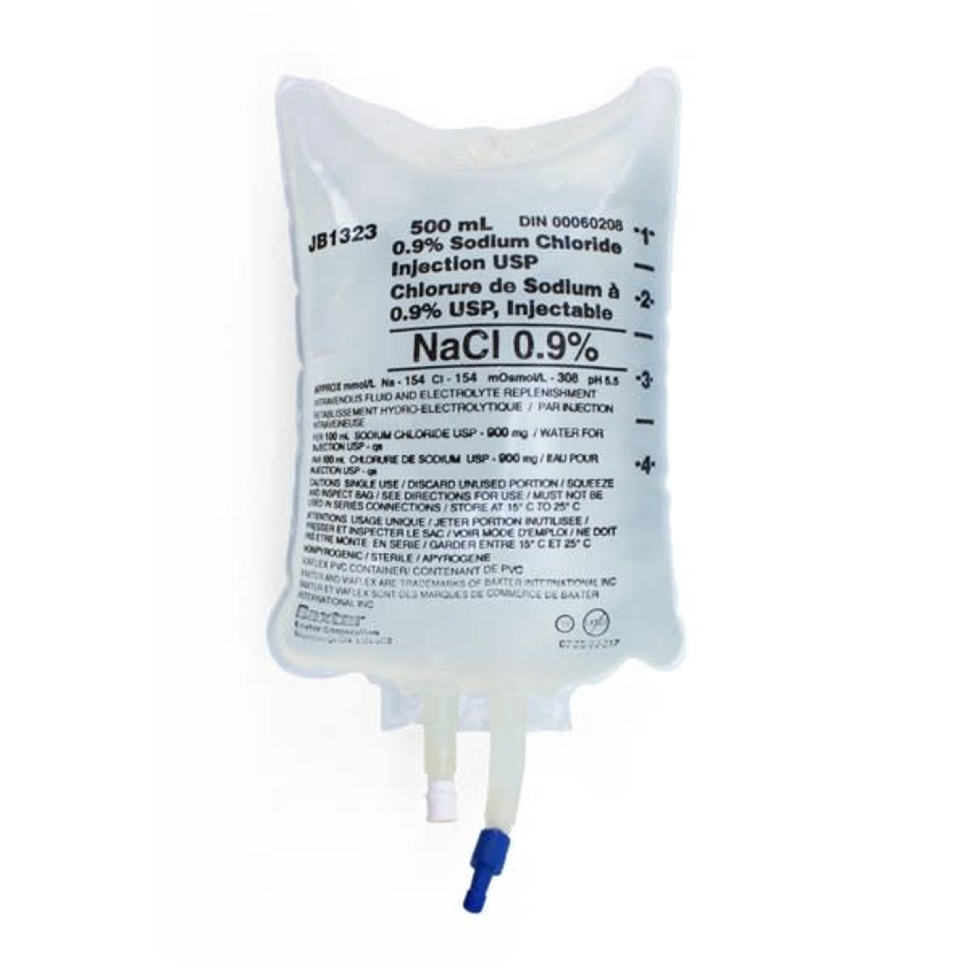 Baxter Sodium Chloride 0.9% Injection Solution USP IV - Med Supplies