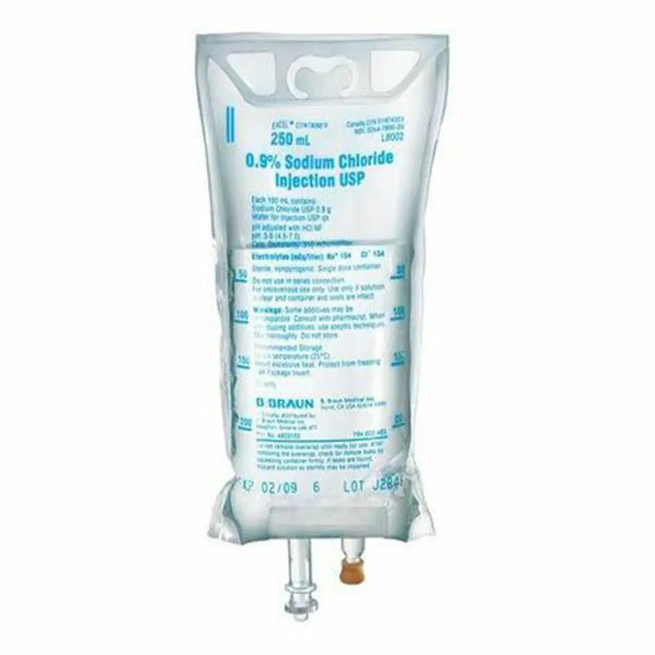 B Braun Normal Saline 0.9% Sodium Chloride Injection USP - Med Supplies