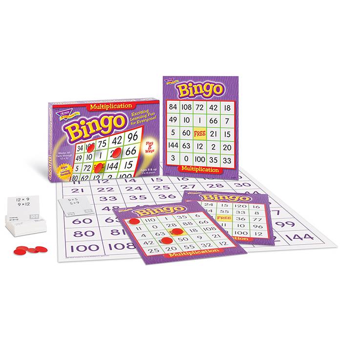 Multiplication Bingo Inspiring Young Minds To Learn