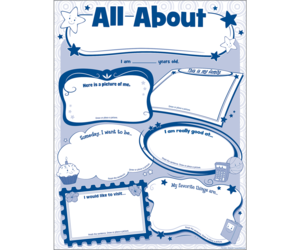 All About Me Poster Pack - Inspiring Young Minds to Learn