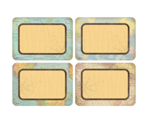 Travel The Map Name Tags/Labels - Inspiring Young Minds to Learn