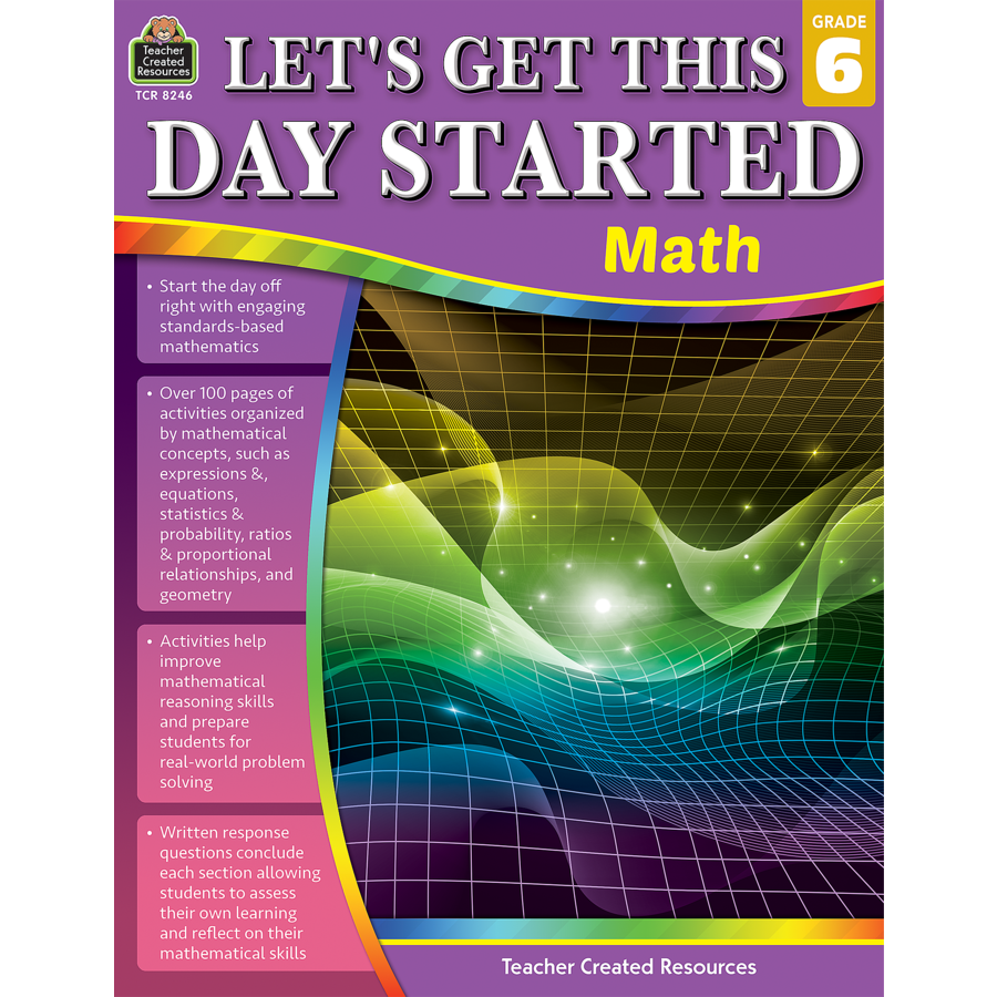 Let s Get This Day Started Math Grade 6 Inspiring Young Minds To Learn