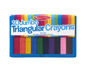 Jumbo Triangular Crayons - Inspiring Young Minds to Learn