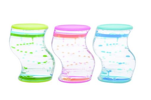 Sensory Dual Color Liquid Timer - Inspiring Young Minds to Learn