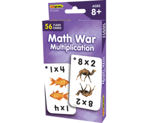 Math War Multiplication Flash Cards - Inspiring Young Minds to Learn
