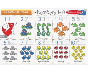 Learning Mat- Numbers 1-10 - Inspiring Young Minds to Learn