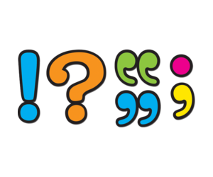 Punctuation Marks Magnetic Accents - Inspiring Young Minds to Learn