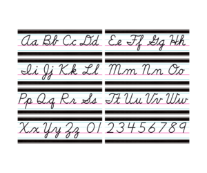 Modern Farmhouse Cursive Bulletin Board - Inspiring Young Minds to Learn