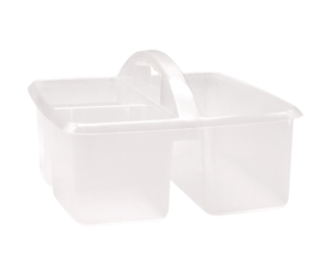 Clear Plastic Storage Caddy - Inspiring Young Minds to Learn