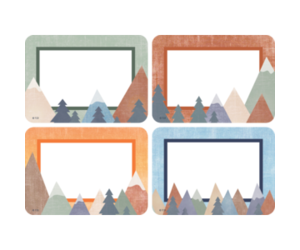 Moving Mountains Name Tags/Labels - Inspiring Young Minds to Learn