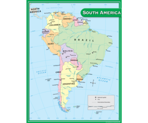 South America Chart - Inspiring Young Minds to Learn