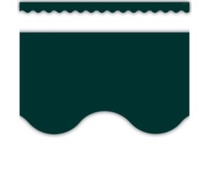Hunter Green Scalloped Border - Inspiring Young Minds to Learn