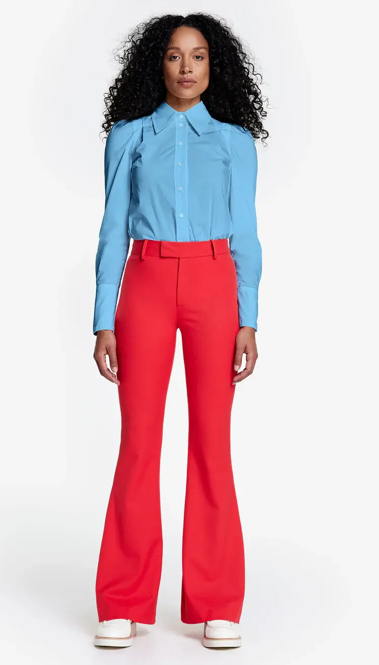 Bootcut Pant Red Punch - Rowe Boutique