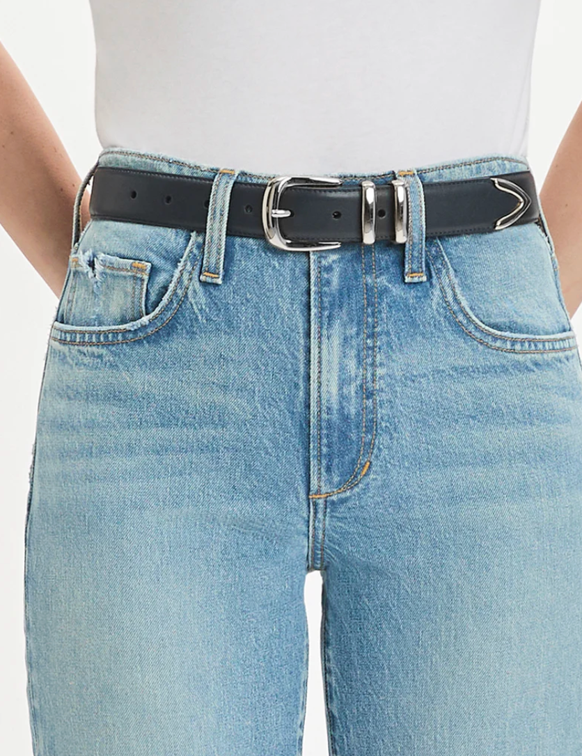 The Jordan Belt / Navy - Rowe Boutique