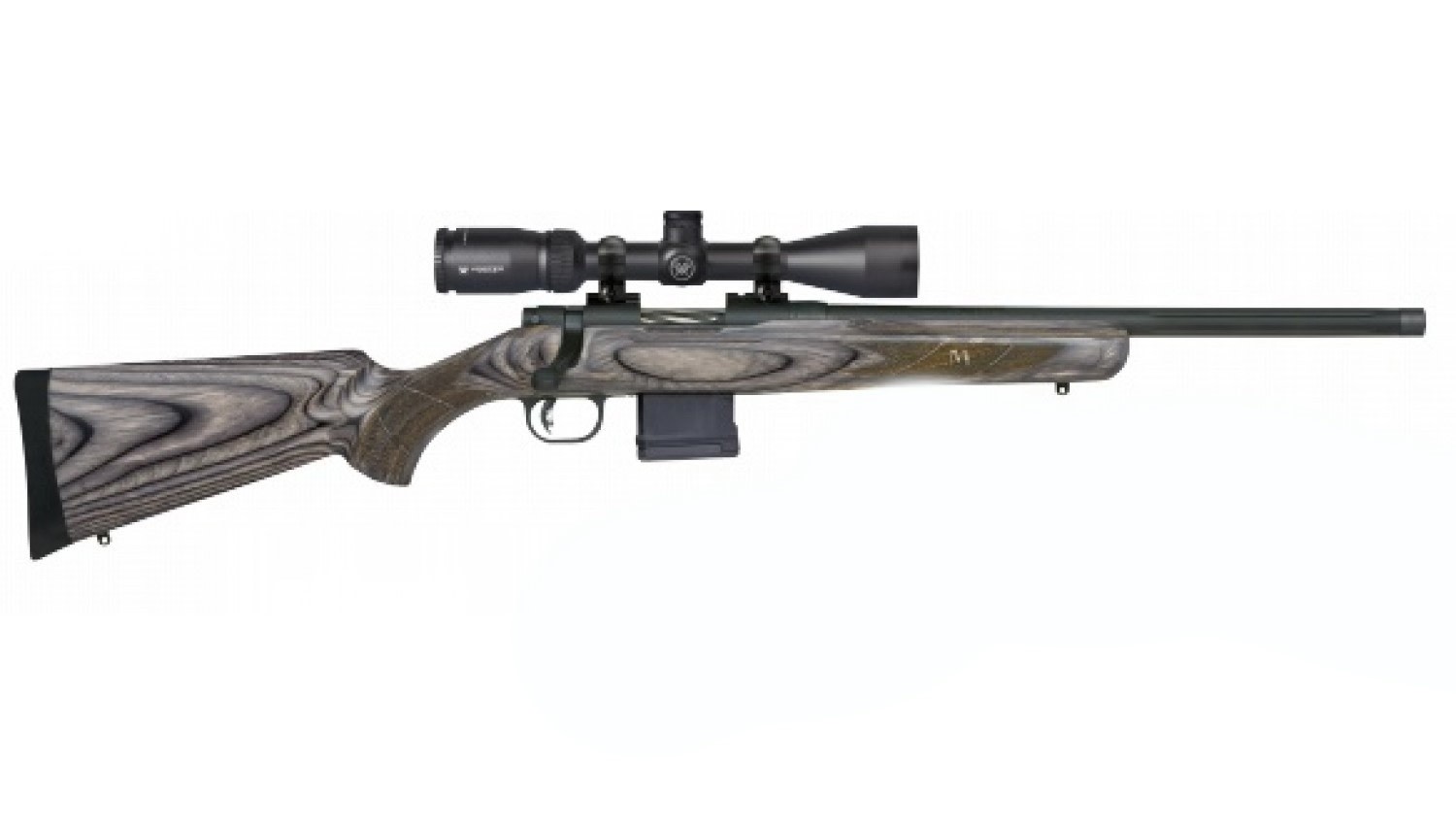 MOSSBERG MVP PREDATOR BOLT ACTION 5.56MM 18.5" BARREL LAMINATE WITH ...