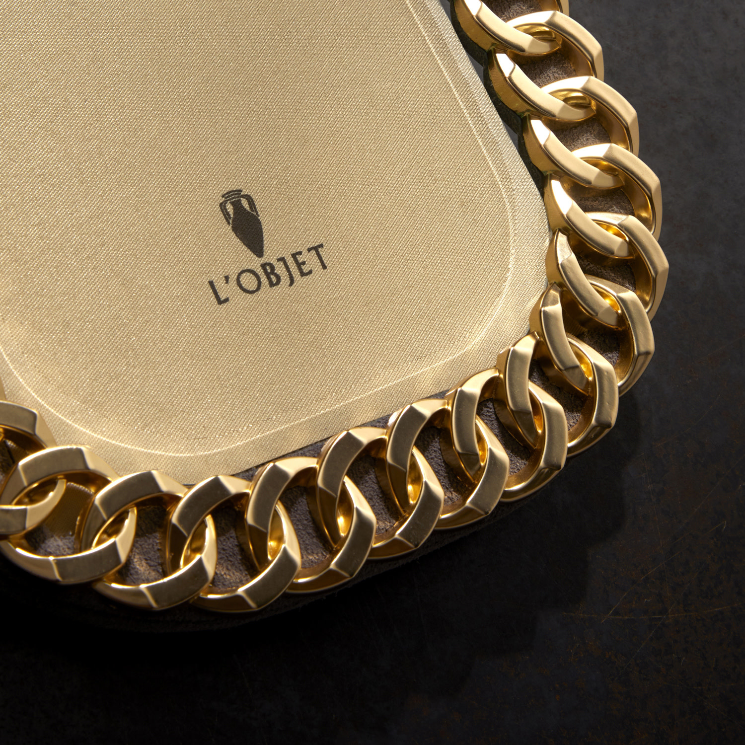 Gold Cuban Link Frame 4x6" - Cayen Home