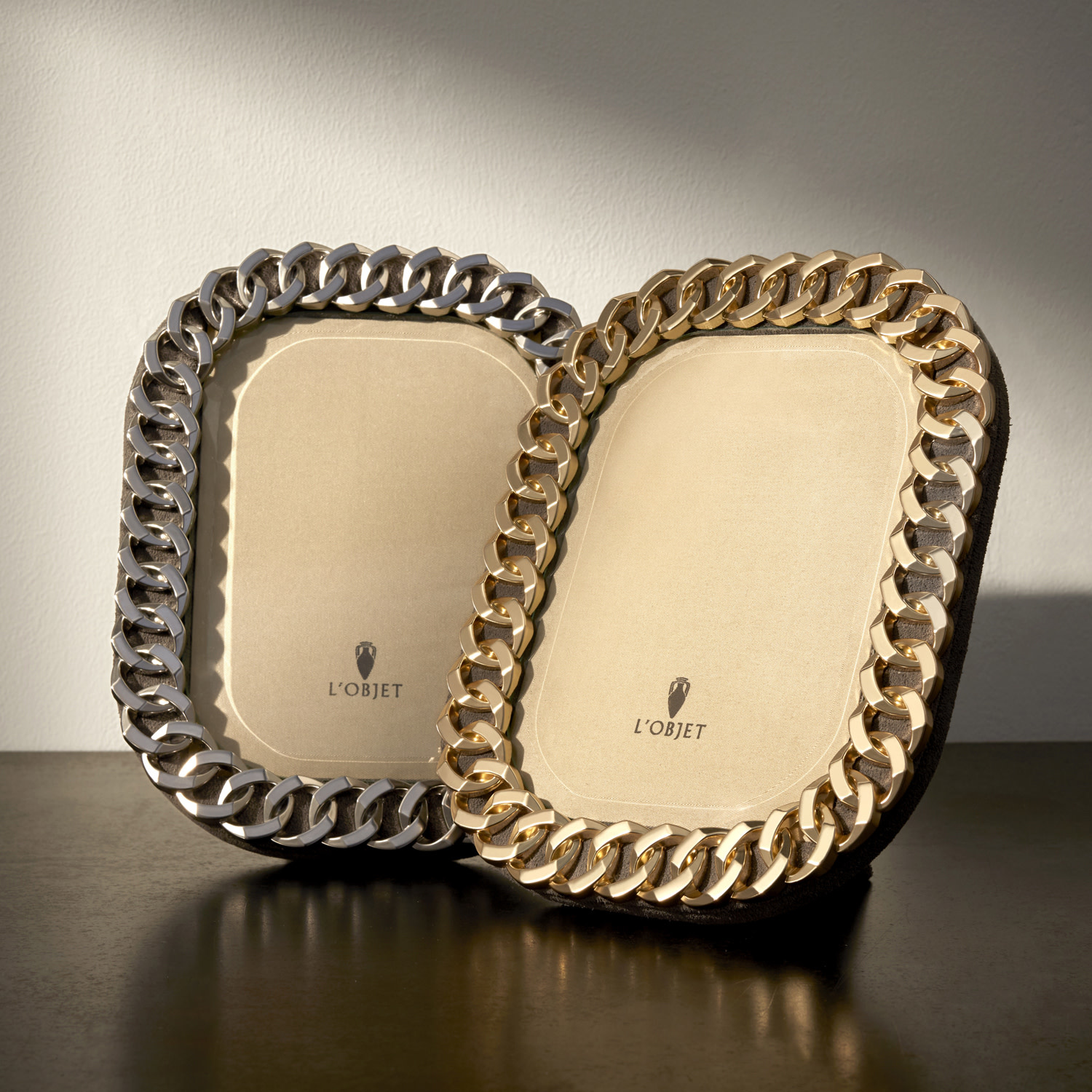 Platinum Cuban Link Frame 5x7" - Cayen Home