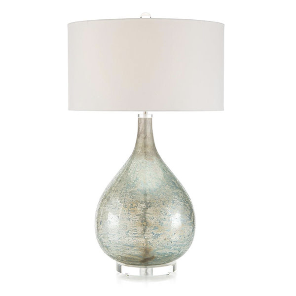 Deep Ocean Blue Table Lamp - Cayen Home