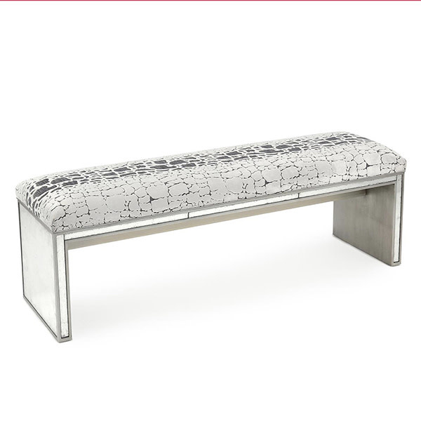 ÉGLOMISÉ PARSONS BENCH - Cayen Home