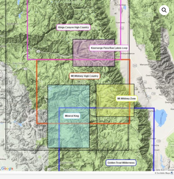 Mineral King Trail Map | The BackCountry in Truckee, CA - The BackCountry