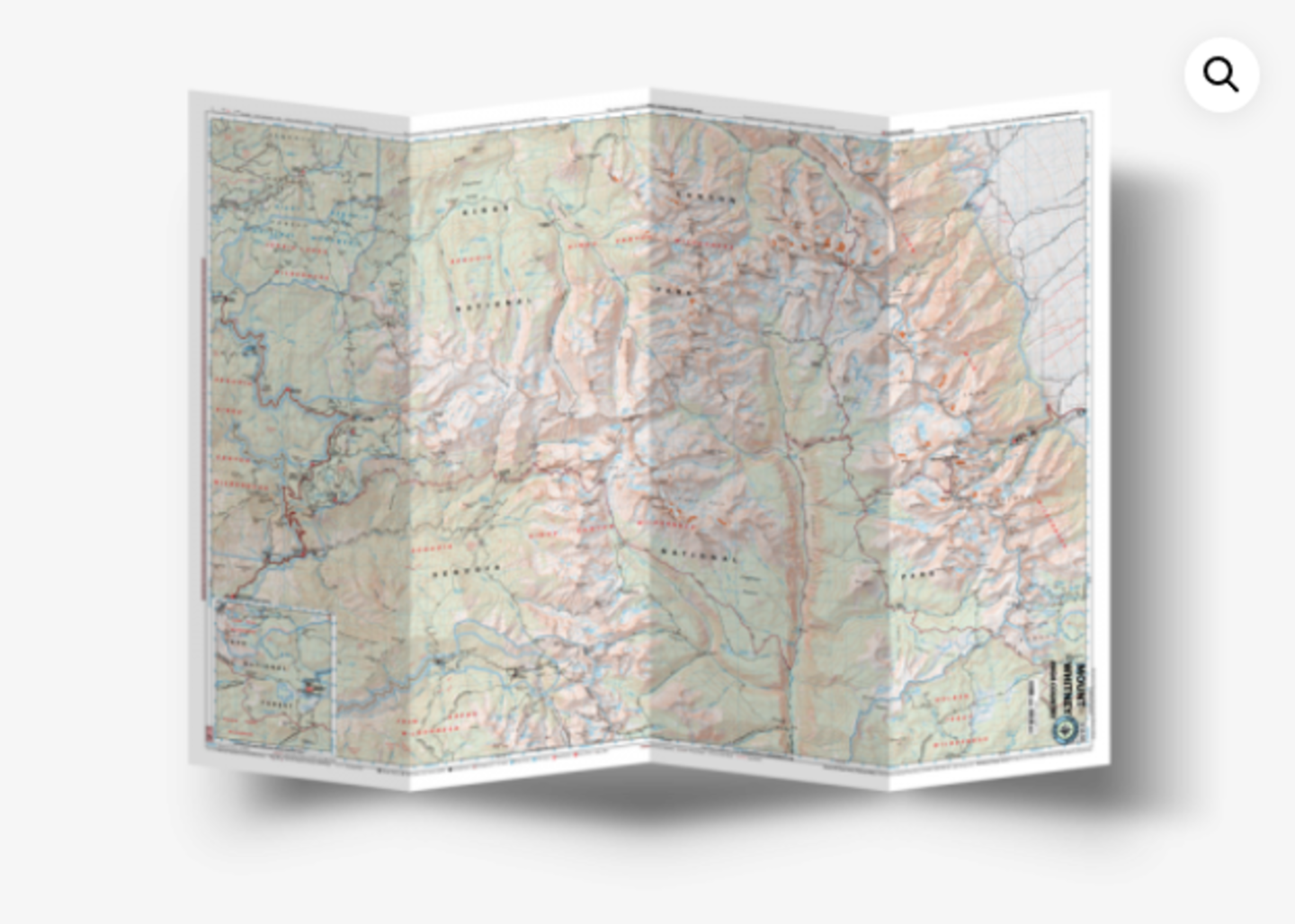Mt. Whitney High Country Map | The BackCountry in Truckee, CA - The ...