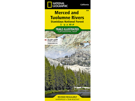 National Geographic Shaver Lake Map #810 | The BackCountry in Truckee ...