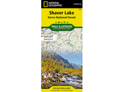 National Geographic Shaver Lake Map #810 | The BackCountry in Truckee ...