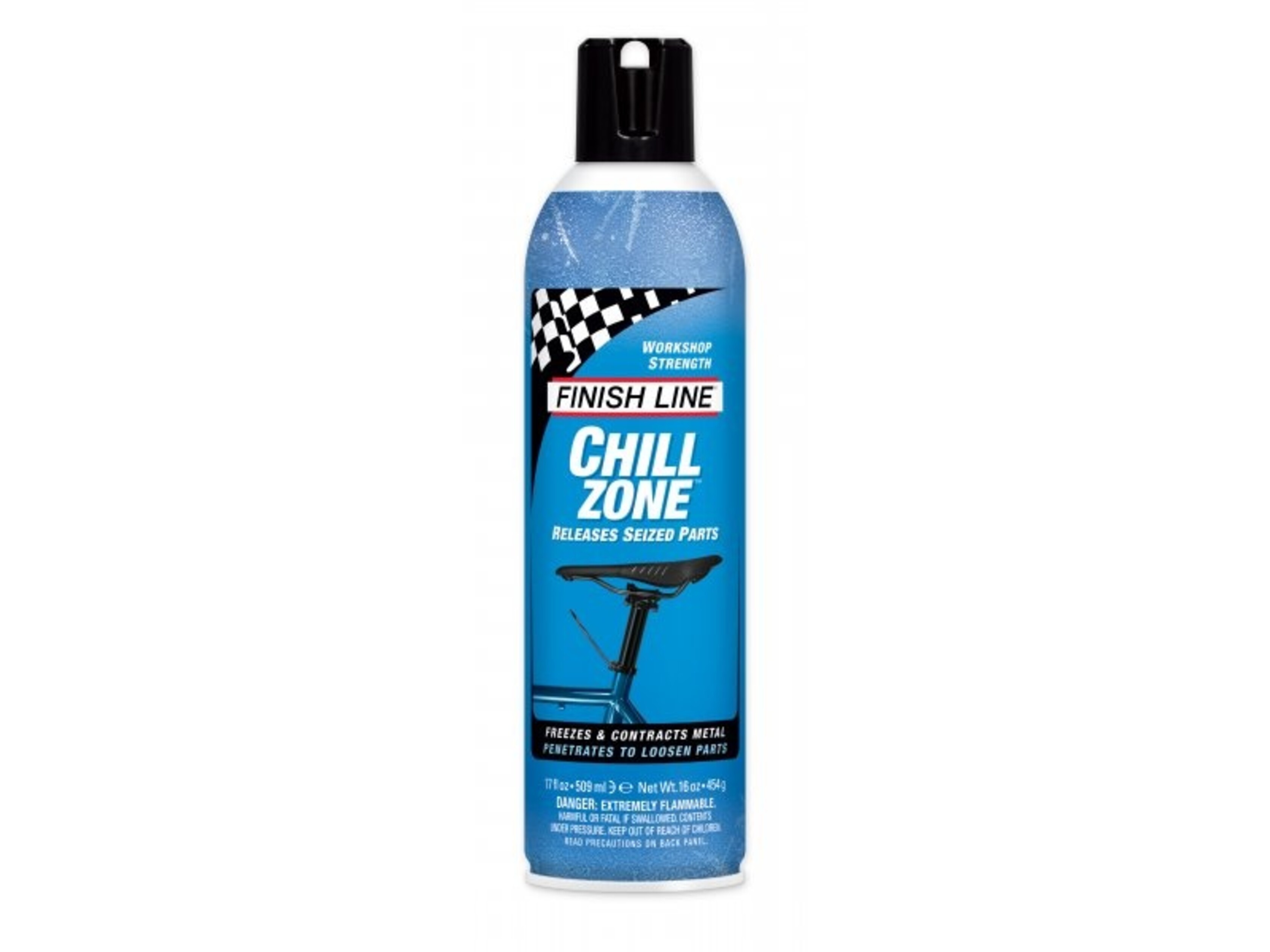 Finish Line Chill Zone Penetrating Lube 16 fl oz Aerosol - The BackCountry