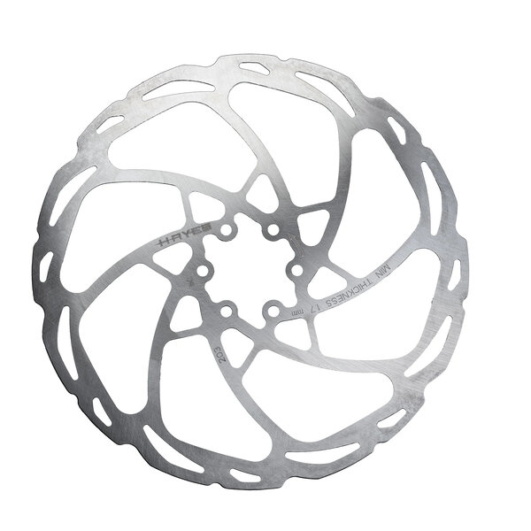 Hayes D-Series Disc Brake Rotor 203mm 6-Bolt Silver | The BackCountry ...