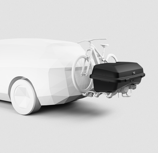 Thule Santu Hitch Cargo Box Carrier | The BackCountry in Truckee, CA ...