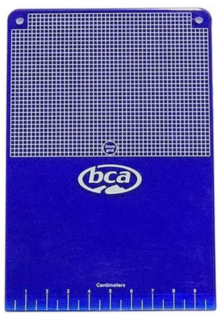 BCA Polycarbonate Crystal Card Blue | The BackCountry in Truckee, CA ...