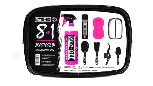 Muc-Off, 8-in-1 Bicycle Cleaning Kit - The Bike Garage