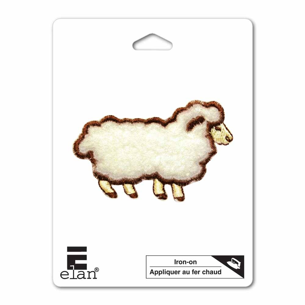 ELAN Motif - Sheep Patch - 40mm - CAST ON! CAST OFF!