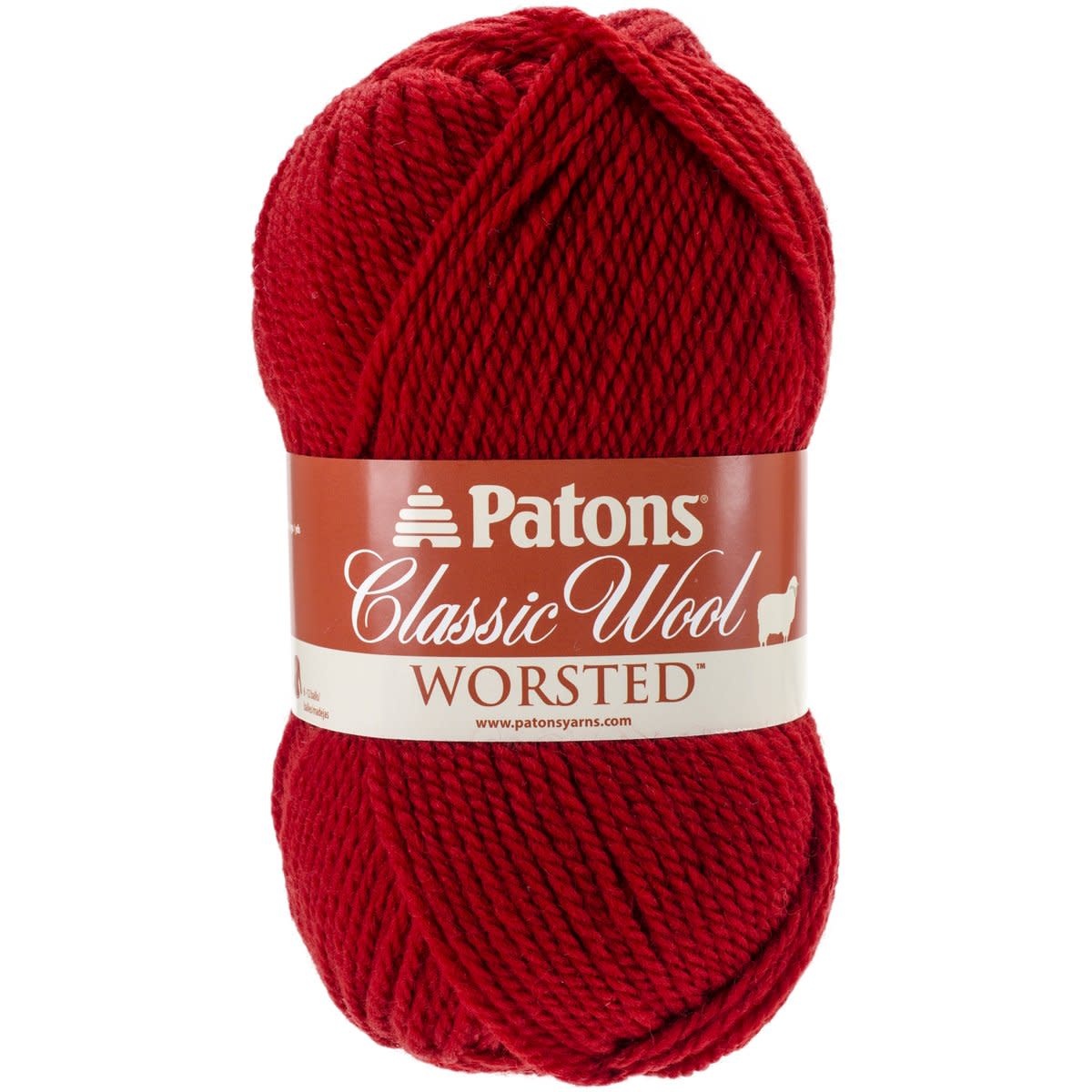 Patons Classic Wool - Scarlet - CAST ON! CAST OFF!