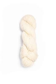 Mule Spinner 2-Ply Yarn - Natural White #01 - CAST ON! CAST OFF!