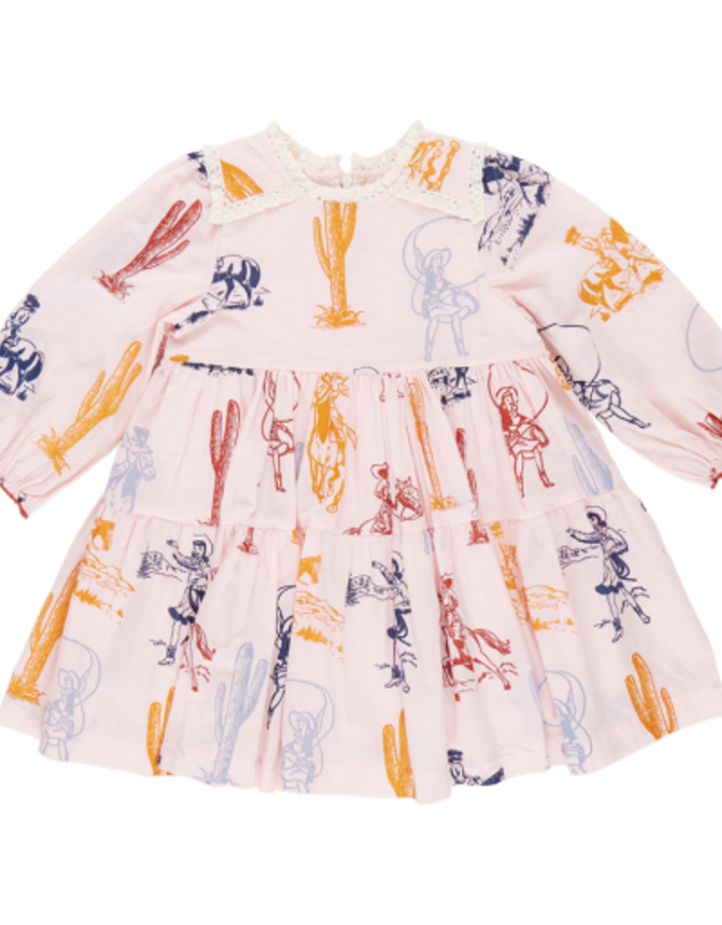 Pink Chicken Charlie Dress - Skipper & Scout