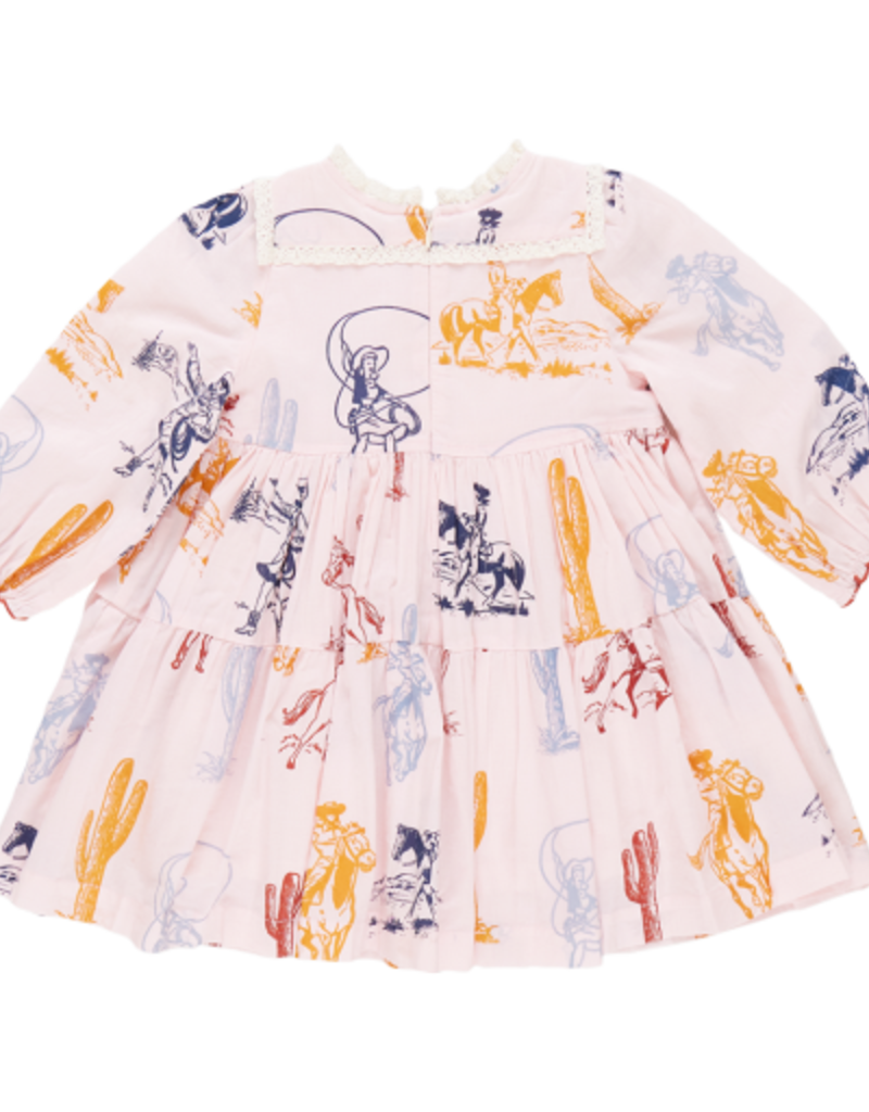 Pink Chicken Charlie Dress - Skipper & Scout