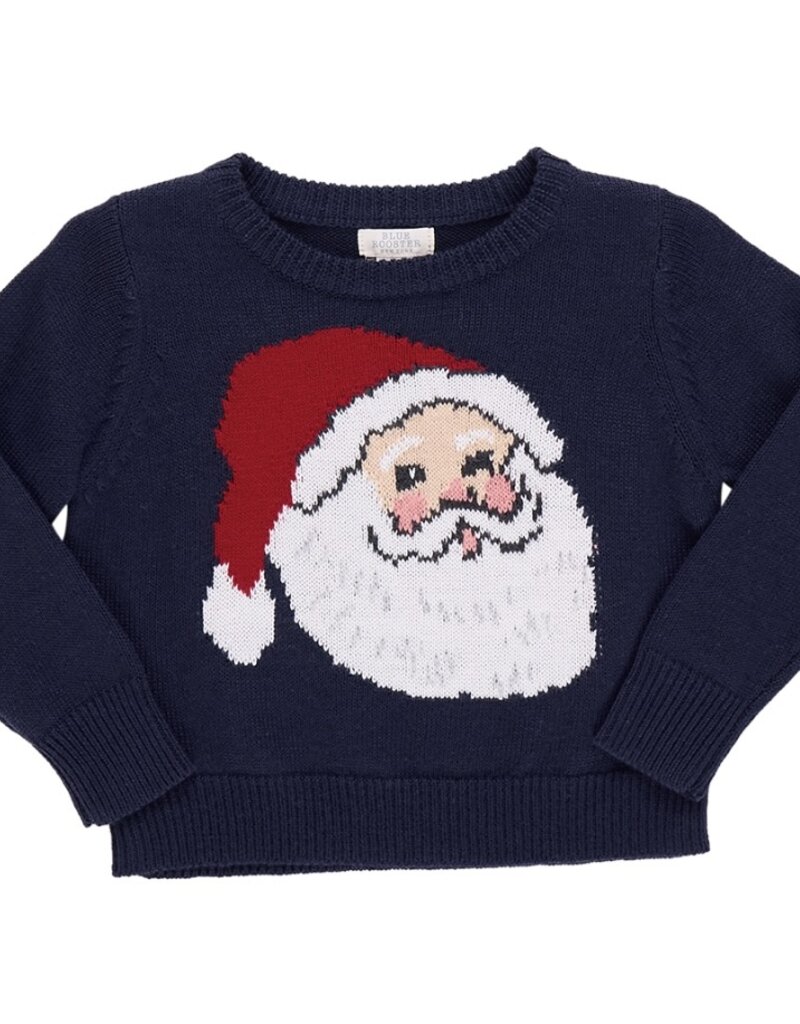 Pink Chicken Baby Oliver Santa Sweater - Skipper & Scout