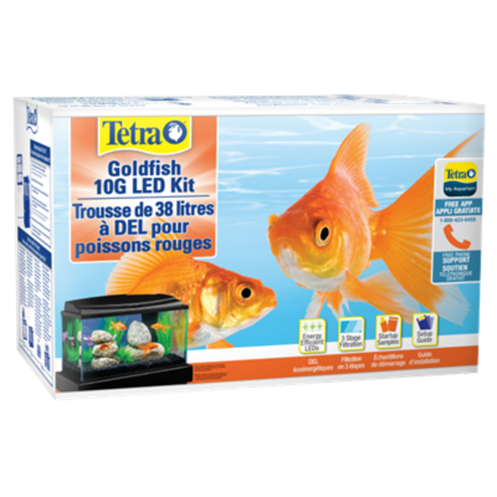 10 Gallon Goldfish LED Aquarium Kit 20 X 10 X 12 Pet Central 10 Gallon Goldfish LED Aquarium Kit 20 X 10 X 12 Pet Central