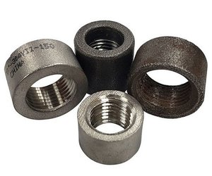 3/8" NPT Weld In Half Coupling - Mild Steel - 8NPT-MS - Affordable ...